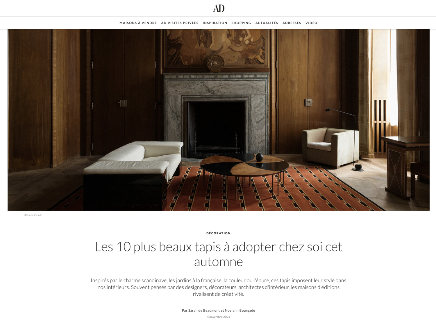Tai Ping - AD Magazine.fr (France)