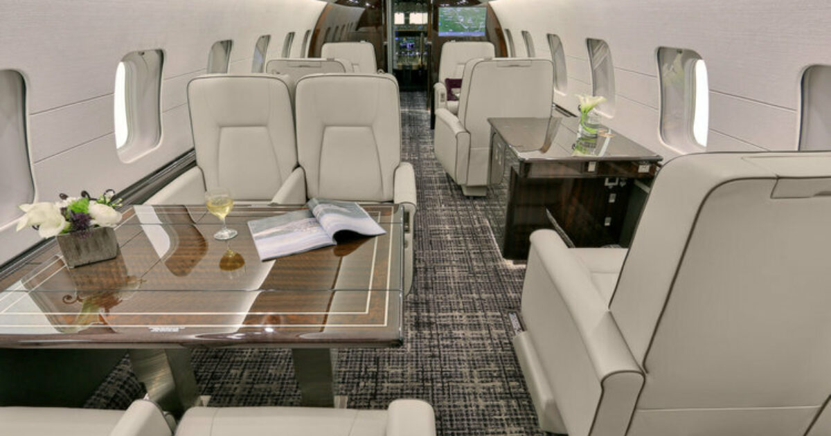 Tai Ping - Bombardier Global 5000 completed by Jet Aviation